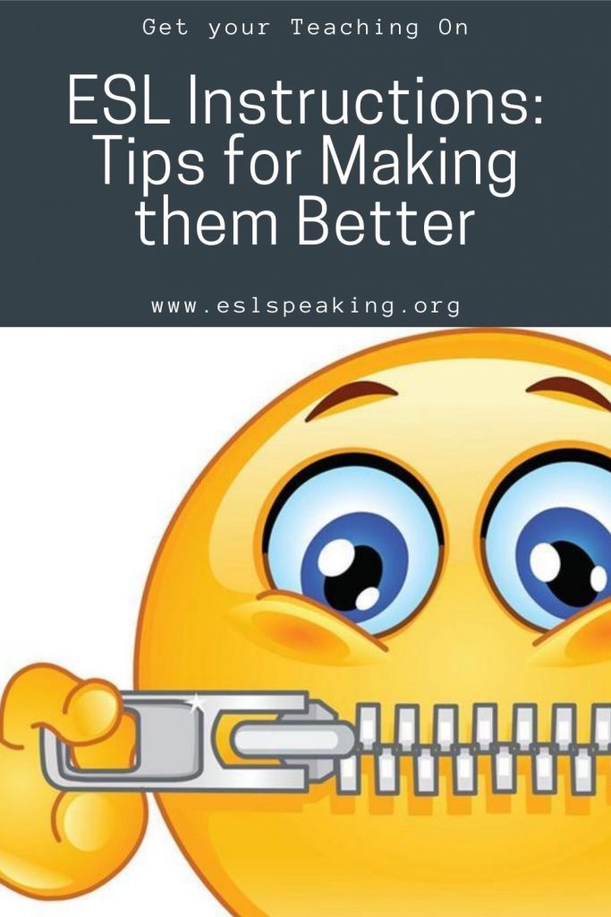 Giving Instructions: Tips for English Teachers on How to Do It Well