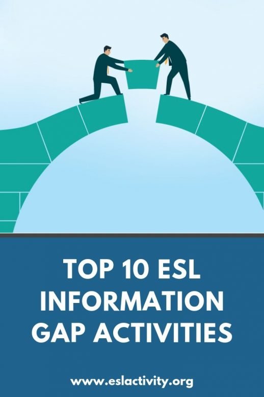 Information Gap ESL Activities, Games, and Teaching Tips