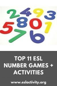 ESL Maths Games | ESL Numbers Games for Kids and Adults