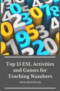 ESL Maths Games | ESL Numbers Games for Kids and Adults