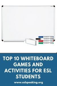 Whiteboard Games and Activities for ESL Classes | ESL Activities