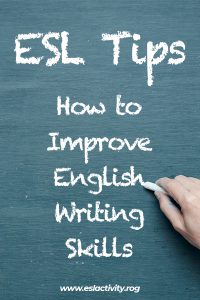 How to Improve English Writing Skills | ESL Writing Tips