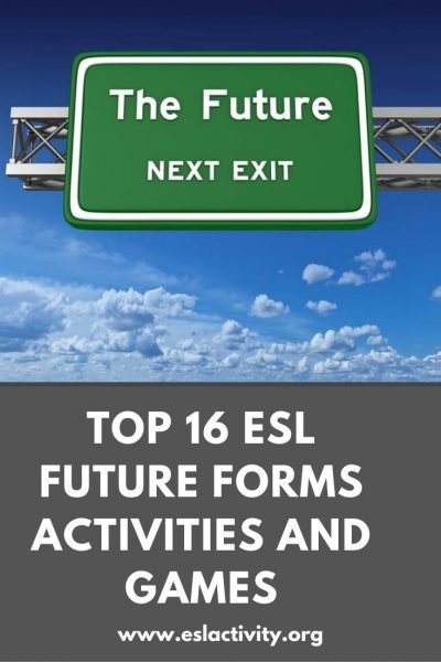 ESL Future Tense Activities, Games, Worksheets & Lesson Plans