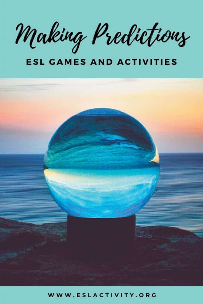 ESL Predictions Activities, Games, Lesson Plans & Worksheets