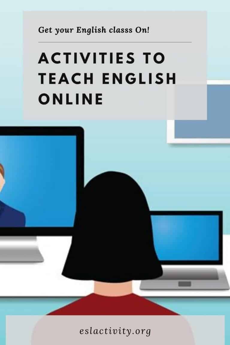 Online ESL Games, Activities, Lesson Plan Ideas & More
