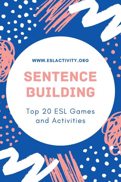 Sentences Structure Games Top 20 Sentence Building Activities ESL Sentences Structure Games Top 20 Sentence Building Activities ESL