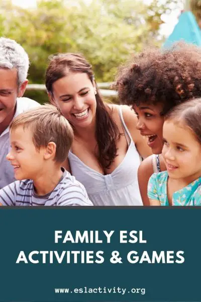 Family Tree ESL Activities & Games | ESL Family Lesson Plans