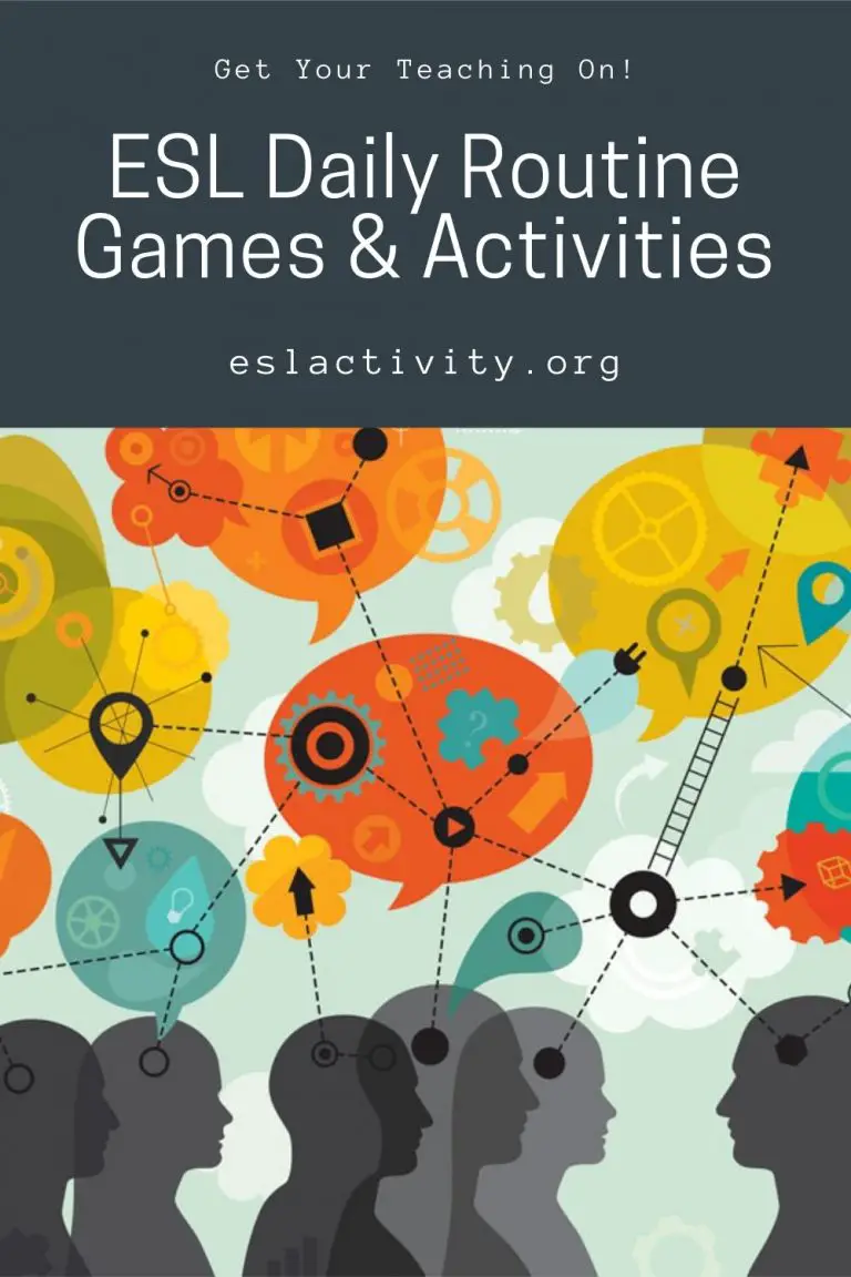 ESL Daily Routine Activities and Games | Daily Life Games TEFL