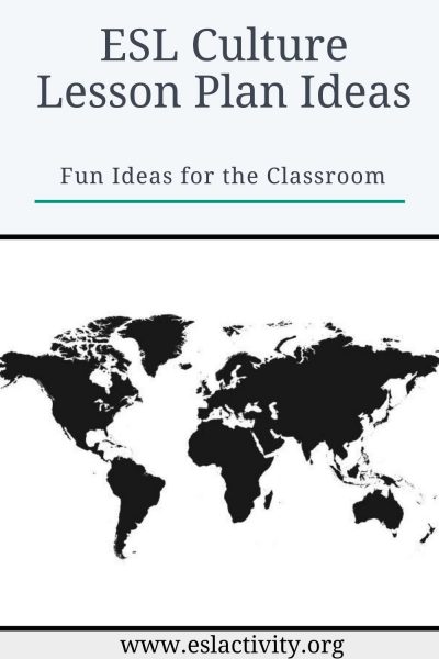 ESL Culture Lesson Plan Ideas | Culture Discussion Questions