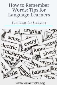 How to Memorize English Vocabulary Words Quickly & Easily