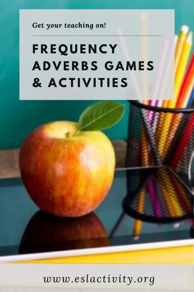 Frequency Adverbs Games, Activities, Worksheets & Lesson Plans