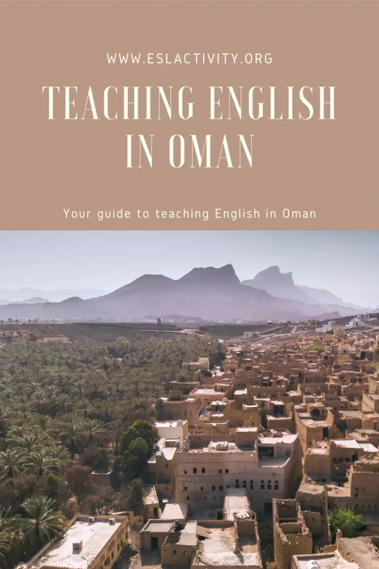A Guide to Teaching English in Oman for ESL Teachers