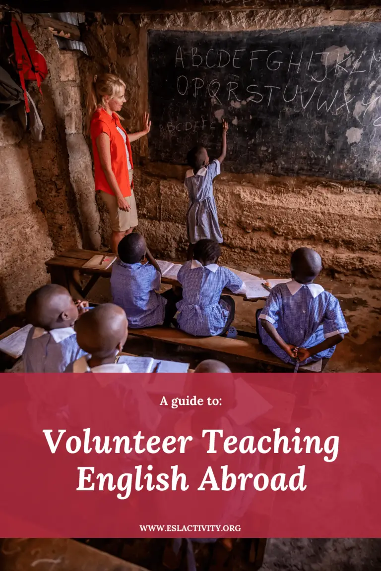 Volunteering to Teach ESL Abroad: All You Need to Know