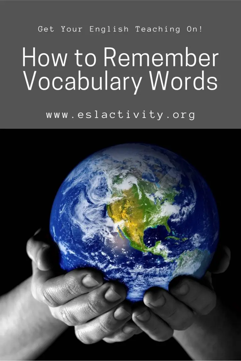 How to Memorize English Vocabulary Words Quickly & Easily