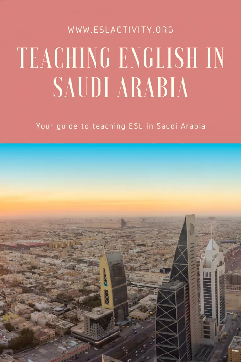Teaching ESL in Saudi Arabia: Salary, Requirements, Qualifications