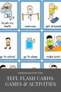 TEFL Flash Cards: Games, Activities, How to Make your Own