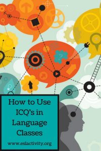 Using Instruction Checking Questions (ICQ's) in Language Classes