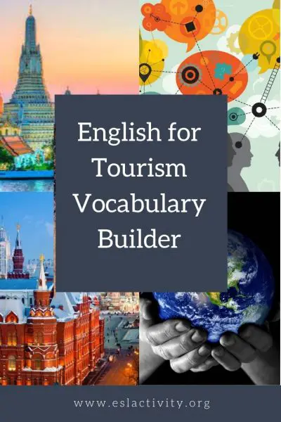 English for Tourism: Learn Vocabulary for Working in Tourism Industry