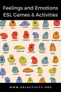 ESL Emotions and Feelings: Games, Activities & Lesson Plans