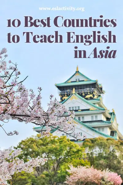 Top 10 Countries for Teaching English in Asia