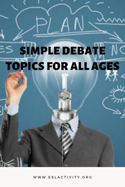 Easy Topics to Debate: Simple Debating Topics for All Ages
