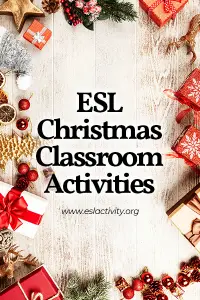 Christmas Classroom Activities, Games, & Lesson Plans for ESL