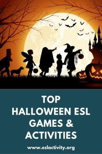 ESL Halloween Activities, Games, Lesson Plans, and Worksheets