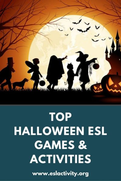 ESL Halloween Activities, Games, Lesson Plans, and Worksheets