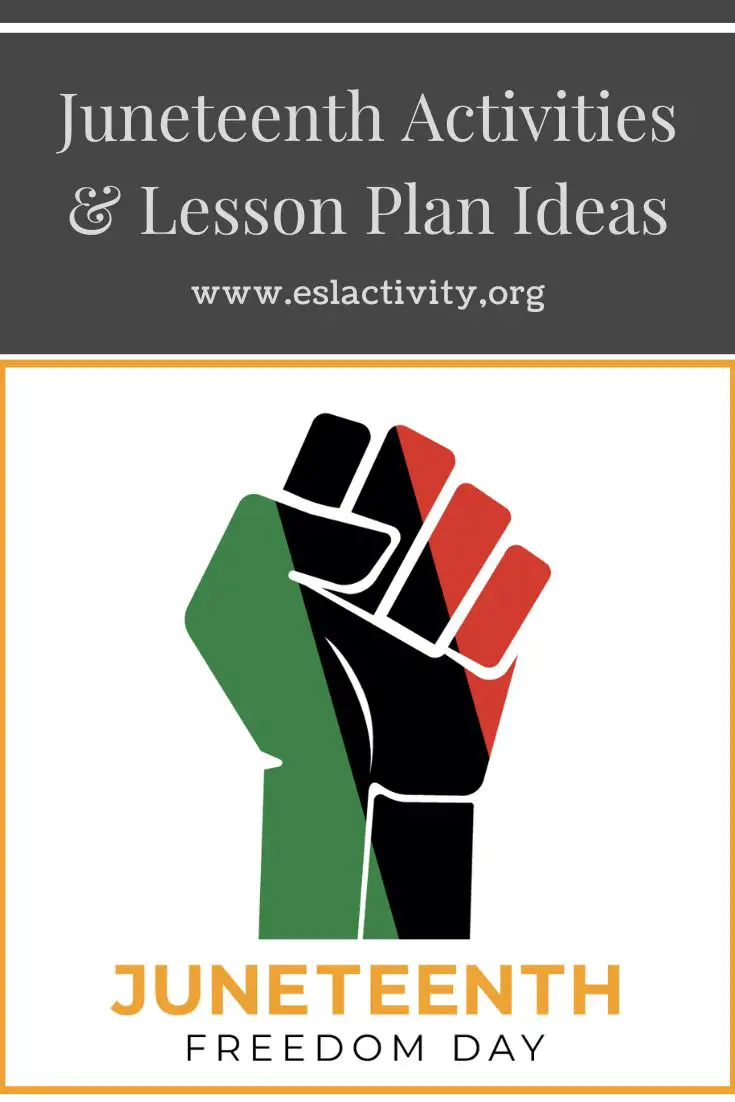 Juneteenth Lesson Plans, Activities, Worksheets & More