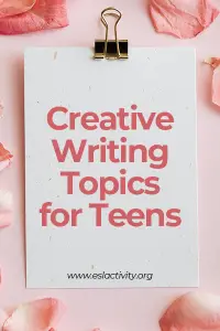 30 Fun Writing Prompts for Teens (Middle School & High School)