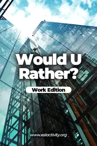 30+ Would You Rather? Questions Work Edition for Adults