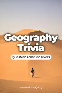 30+ Geography Trivia Questions (Asia/Americas/Europe)