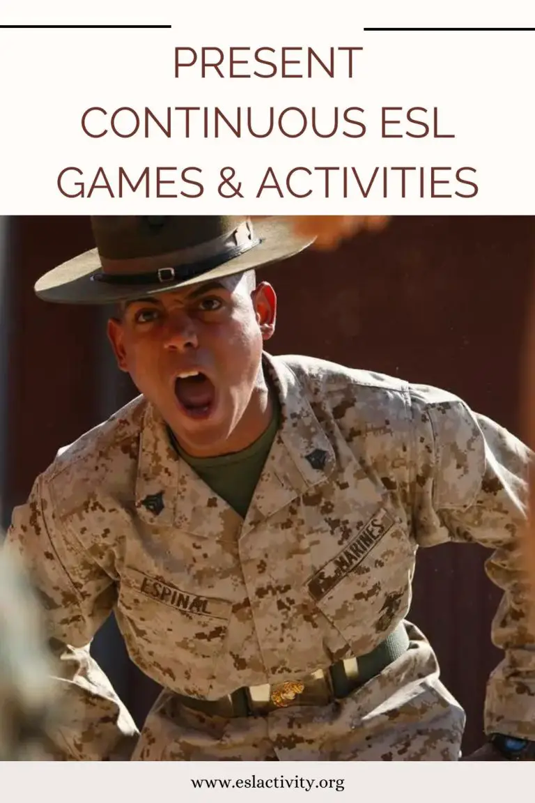 Present Continuous Activities, Games, Lesson Plans & Worksheets