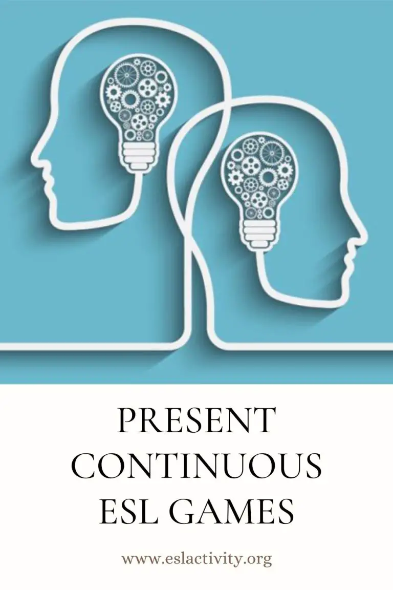 Present Continuous Activities, Games, Lesson Plans & Worksheets