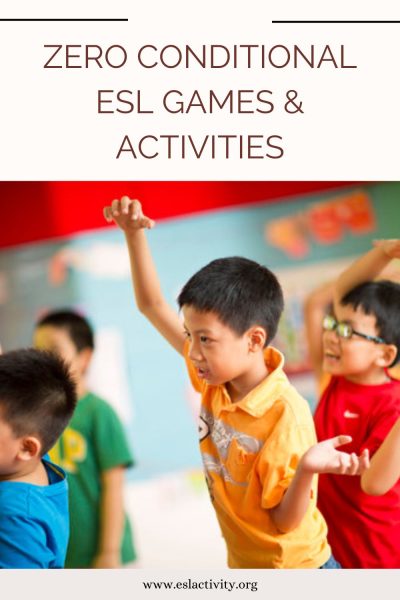 Zero Conditional Activities Games Lesson Plans And Worksheets 6404