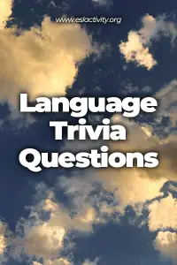 20+ Language Trivia Questions for Kids with Answers