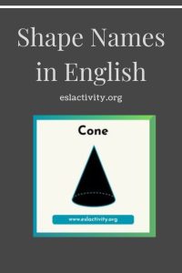 Shape Names with Pictures | Shapes in English for ESL/EFL