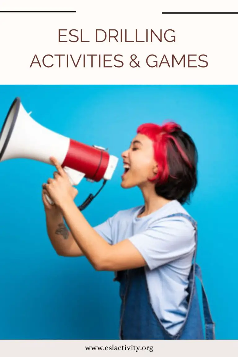 ESL Drill Activities and Games | Ideas for English Drilling Exercises