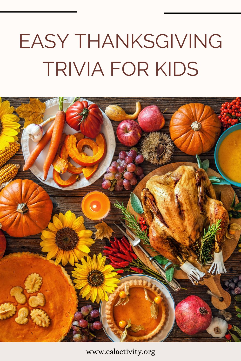 Thanksgiving Trivia for Kids (with Answers) | ESL Activities