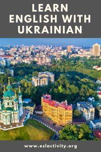 Learning English Through Ukrainian: Tips & Resources