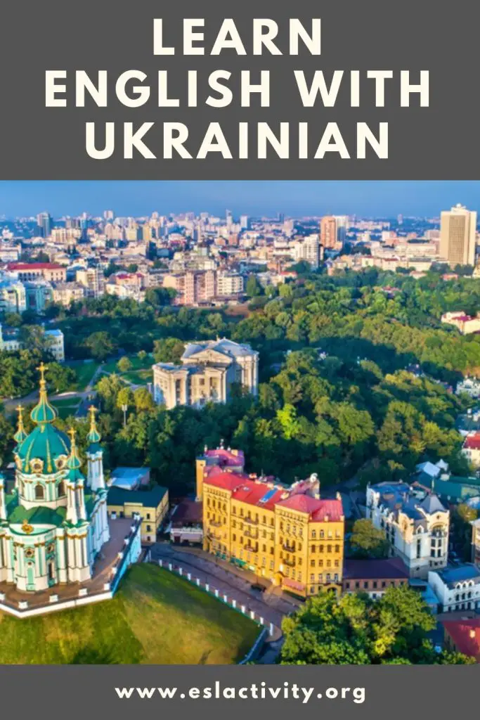 Learning English Through Ukrainian: Tips & Resources