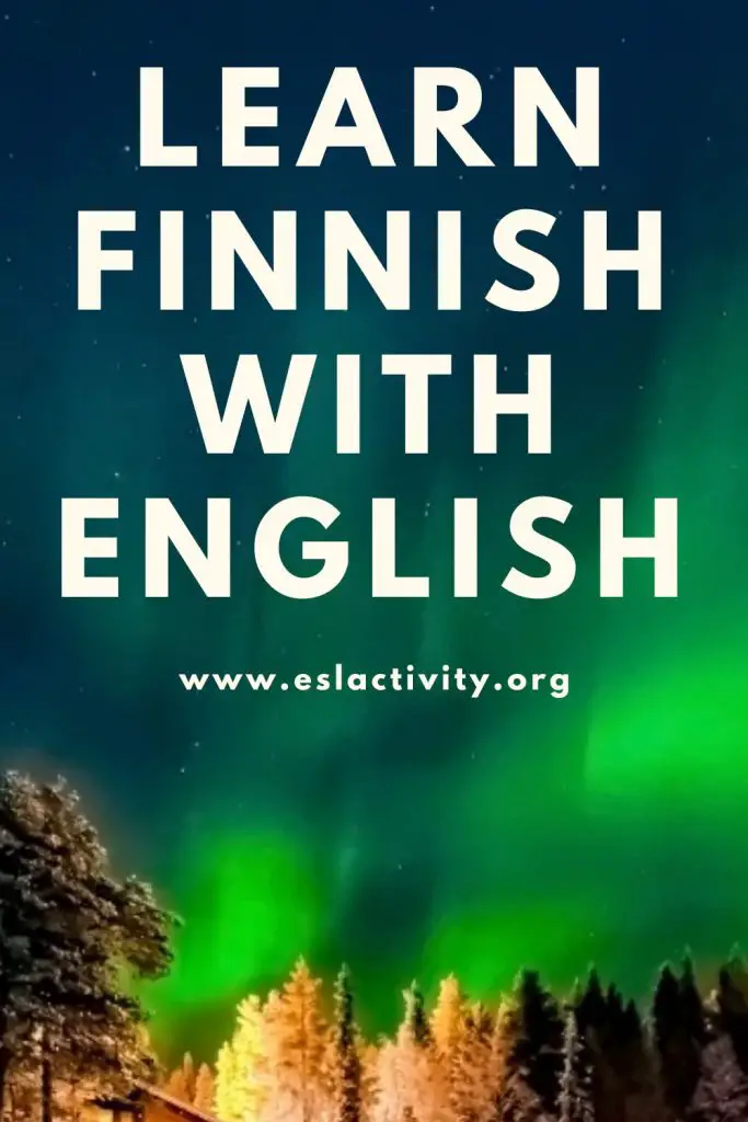 Learning Finnish with English: Tips and Resources