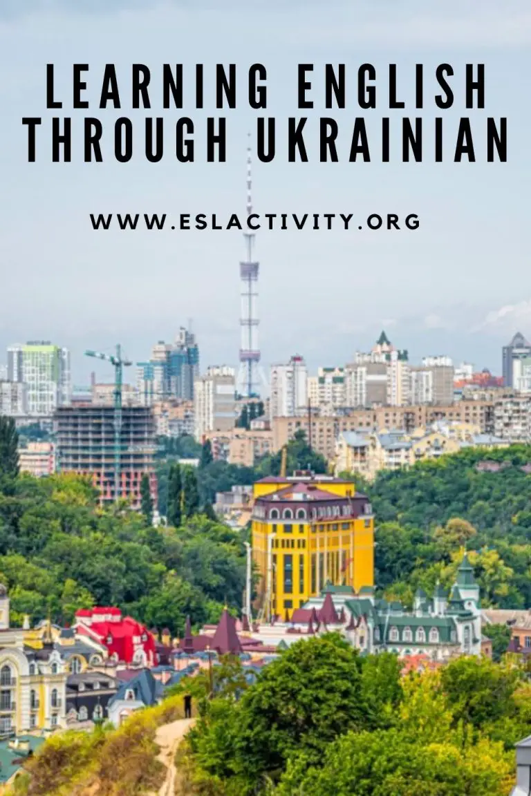 Learning English Through Ukrainian: Tips & Resources